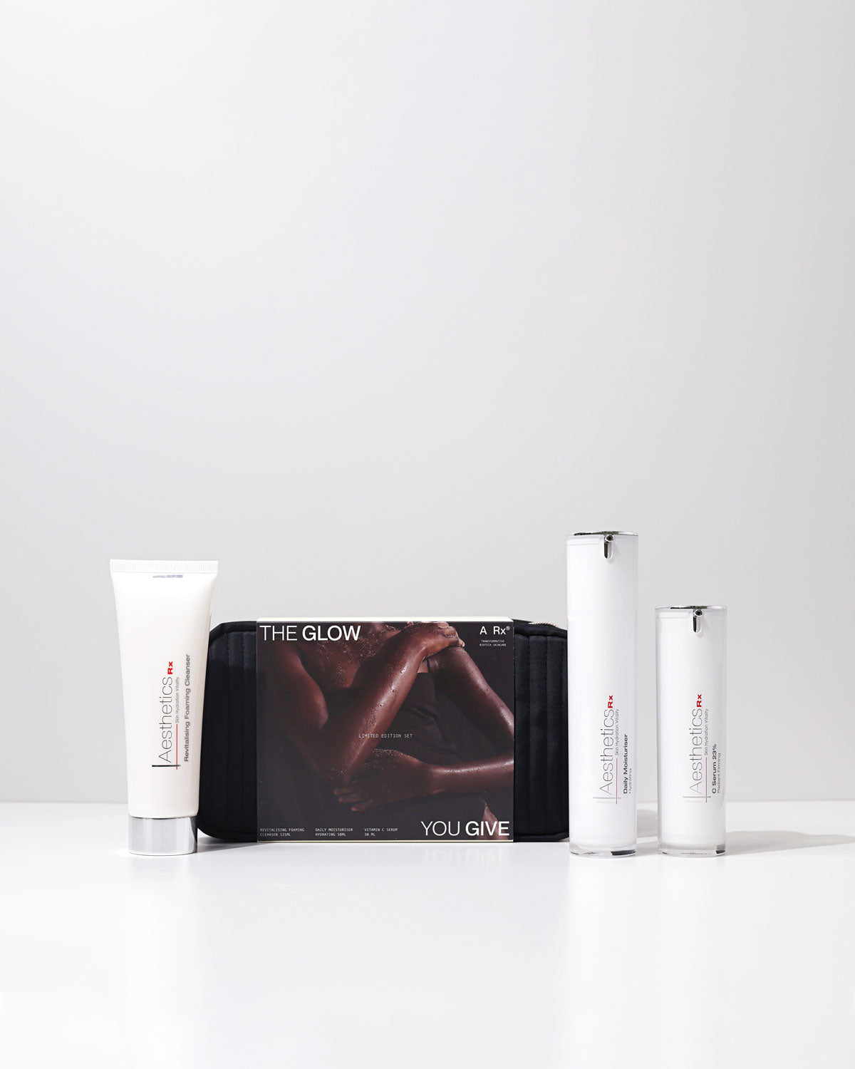 The Glow you Give Cosmetic Bag | Aesthetics Rx® Skincare